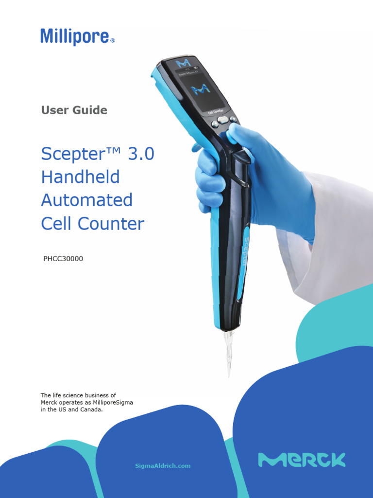 Scepter 3.0 Handheld Automated Cell Counter | PDF