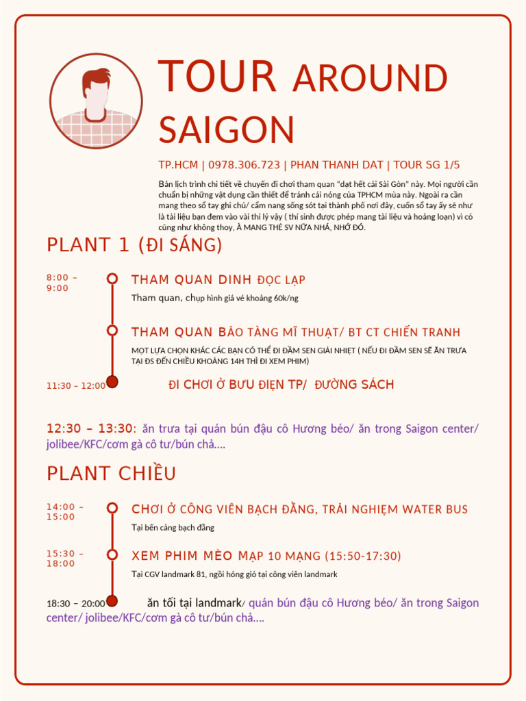 tour around saigon | PDF