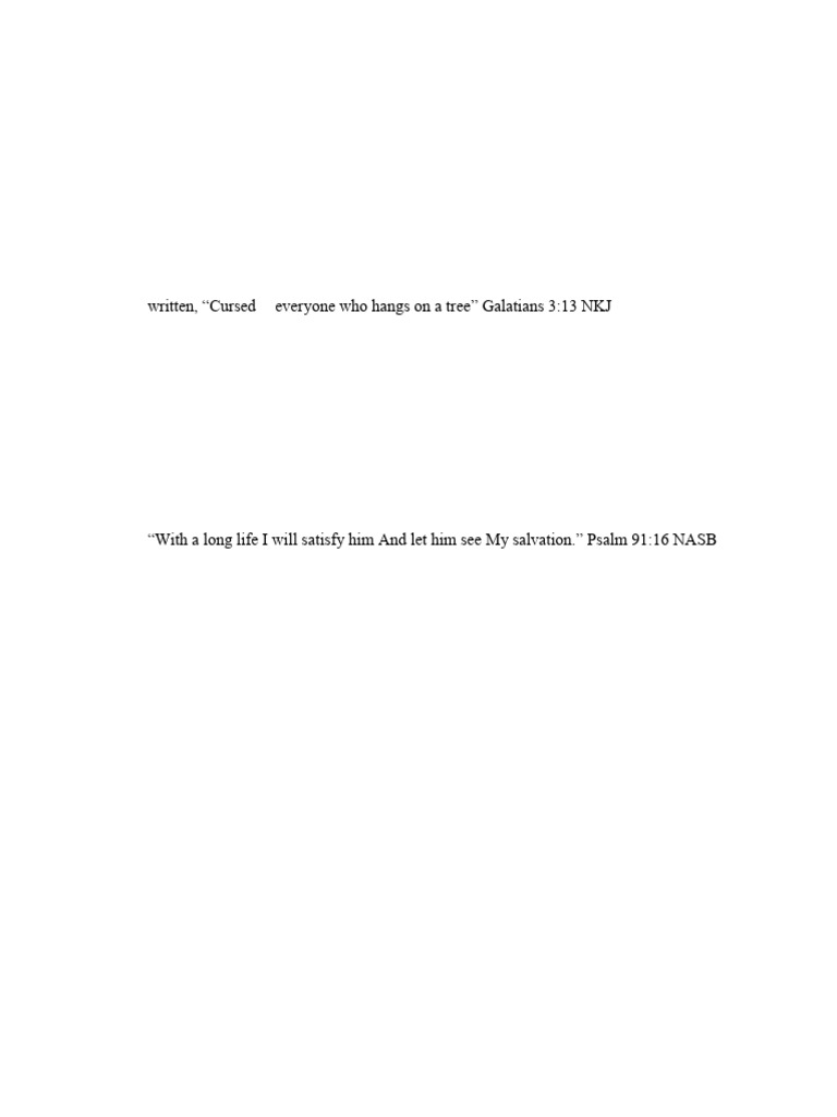 100 Healing Scriptures for Faith | PDF | Jesus | Religious Belief And ...