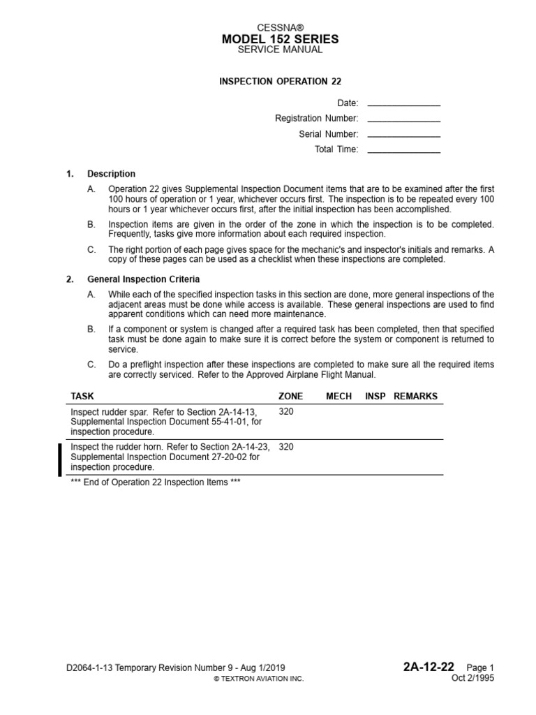 C-152, TR-9,2A-12-22 | PDF | Aviation | Aviation Safety
