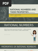 Properties of Rational Numbers | PDF