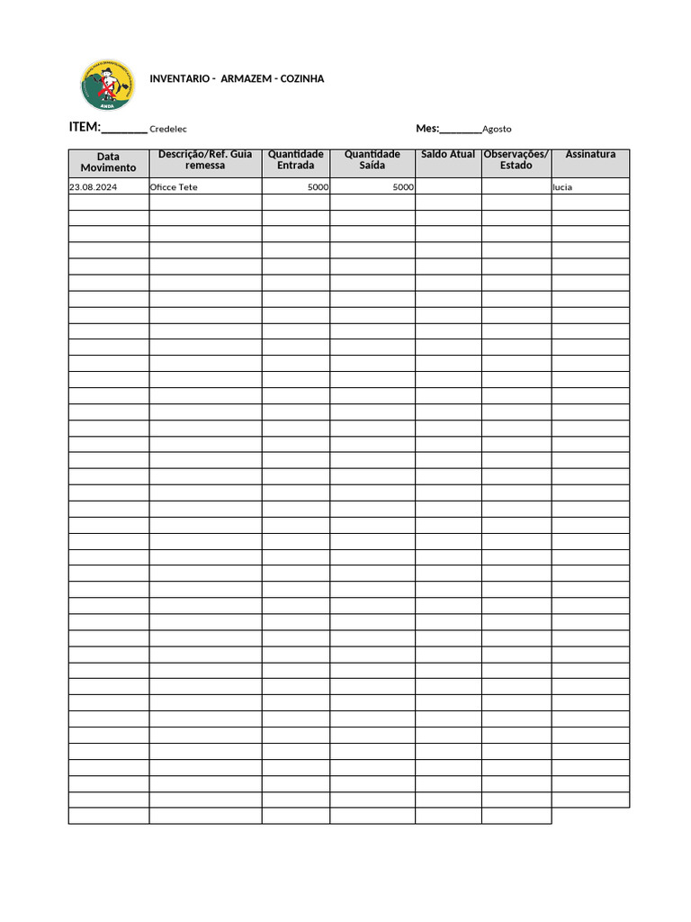 Ficha_Armazem Kitchen (1) | PDF