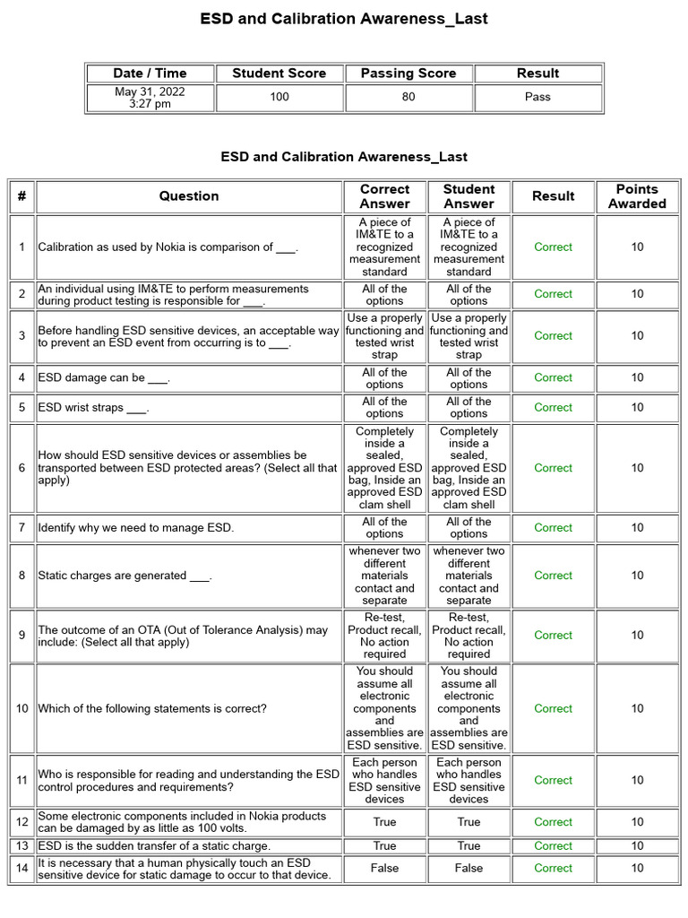 ESD | PDF | Electrostatic Discharge | Electricity