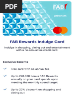 DIB SHAMS Covered Card Benefits Overview | PDF | Credit Card | Payments