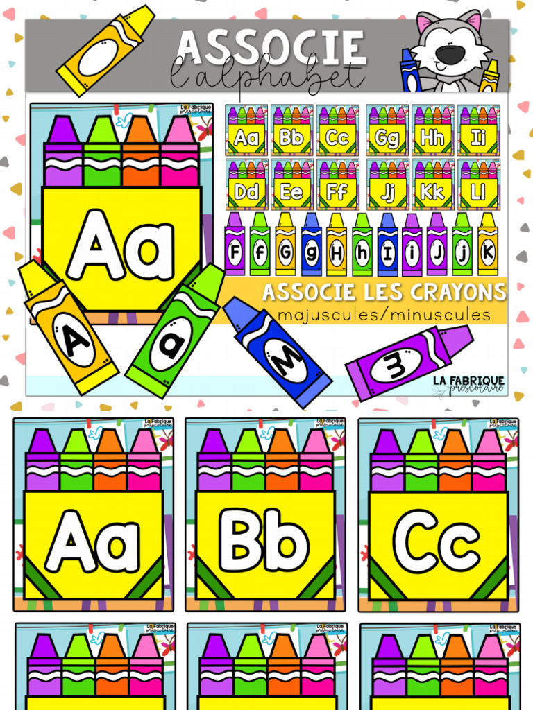 Alphabet Crayons | PDF