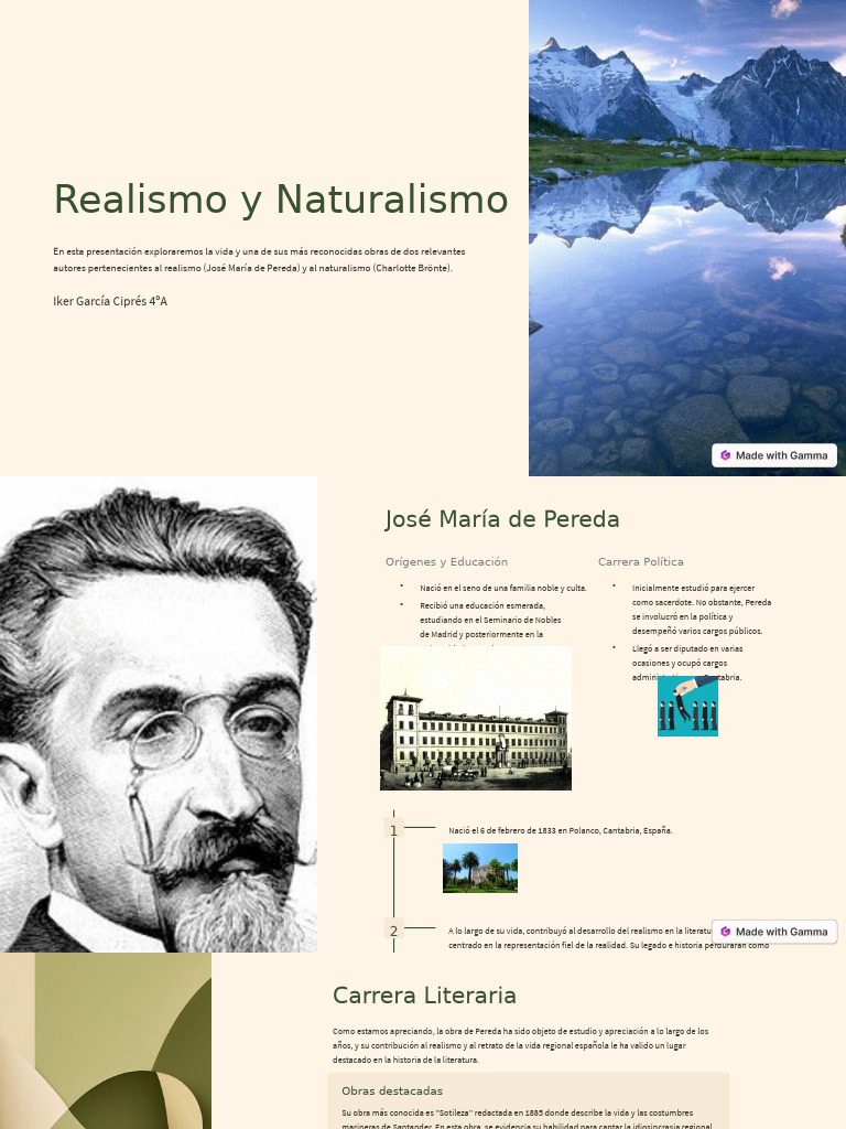 Realismo y Naturalismo | PDF | Charlotte Bronte