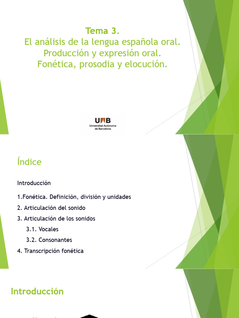 Fonética y sonidos del español | PDF | Vocal | Fonética