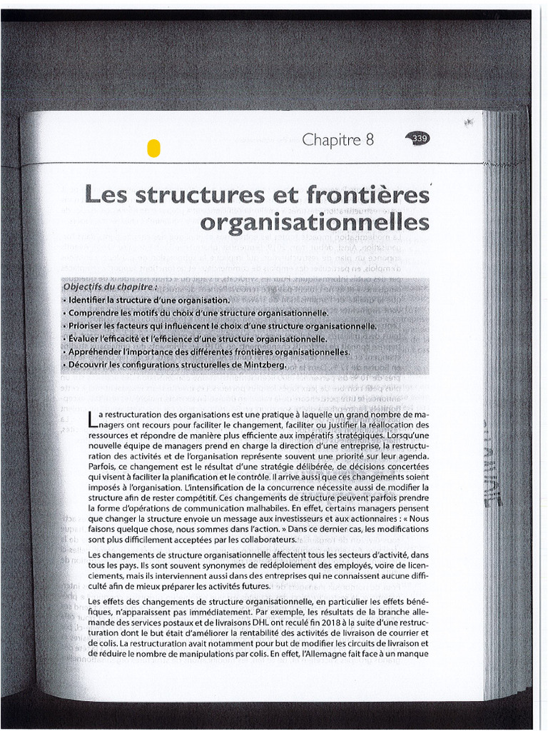 Chapitre 8 - Section 1 - La Structuration Des Activitã©s Des Enjeux ...