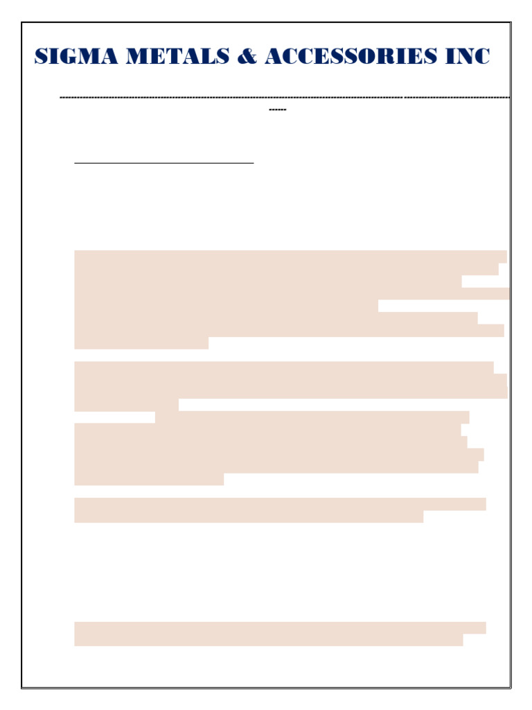SIGMA METAL INTRO | PDF | Pipe (Fluid Conveyance) | Heat Exchanger