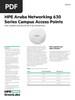 HPE Aruba Networking AP-655 (RW) Tri-Radio 4x4 802.11ax Wi-Fi 6E ...