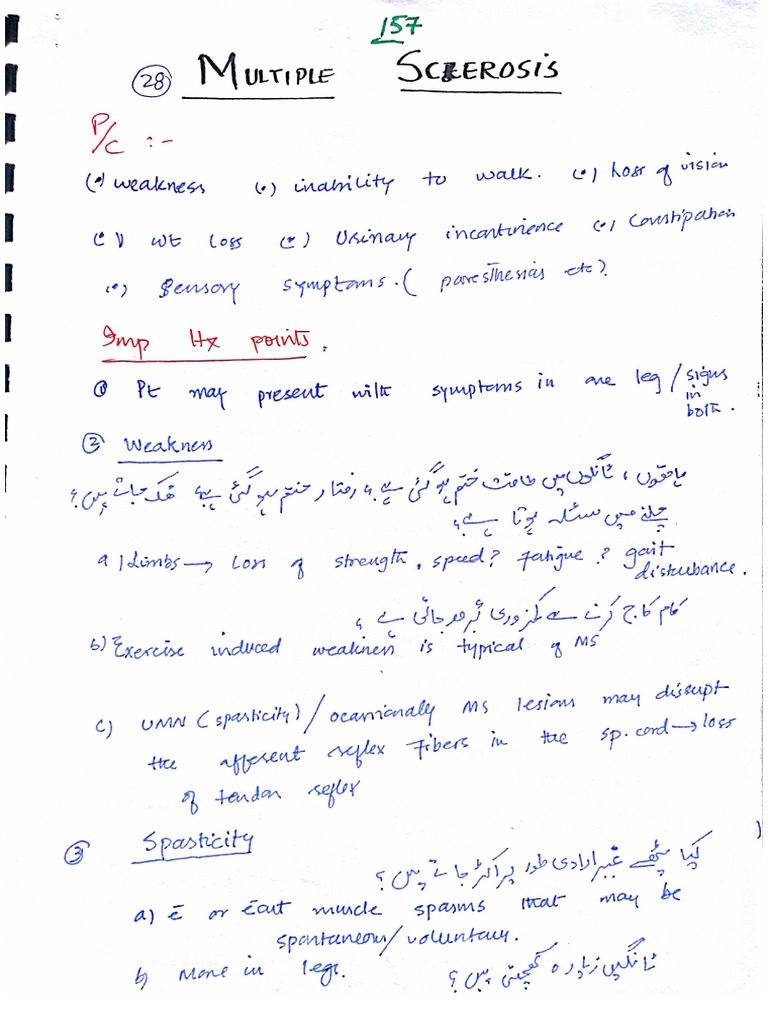 MWR-Multiple Sclerosis | PDF