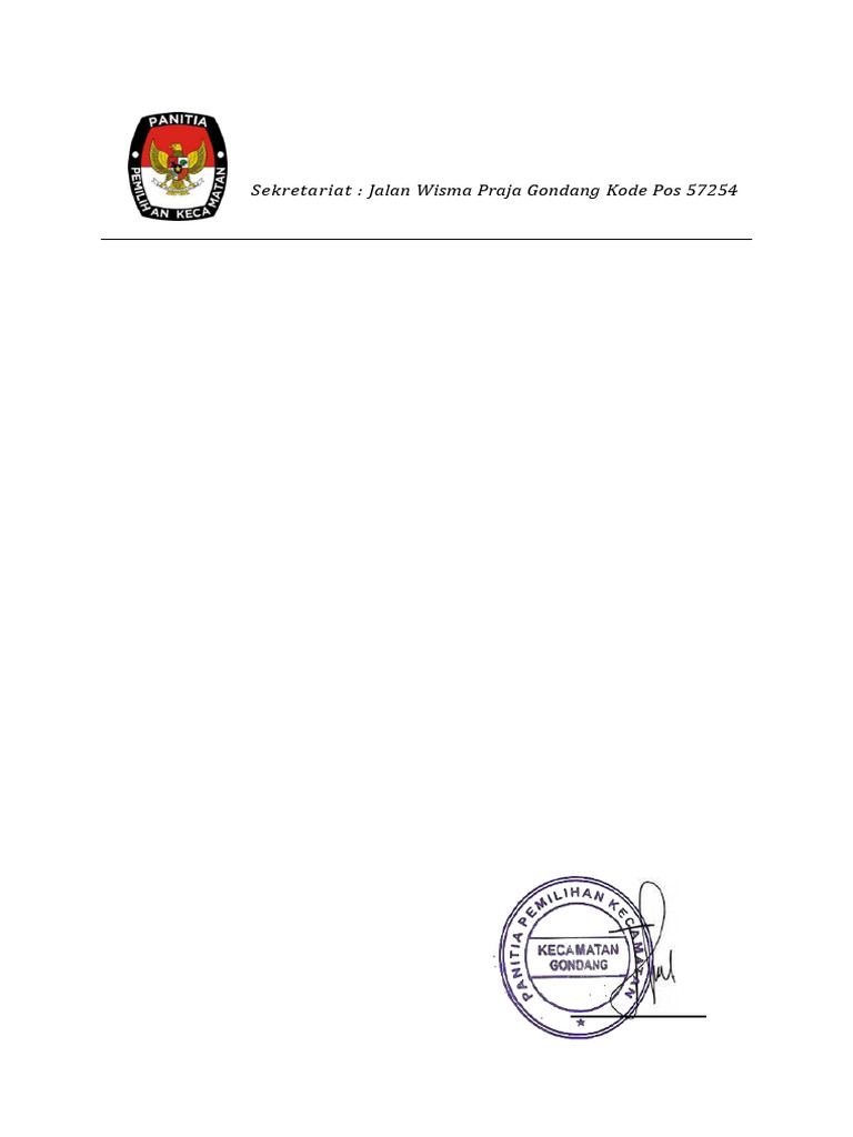 Undangan Senam PPS KPPS | PDF