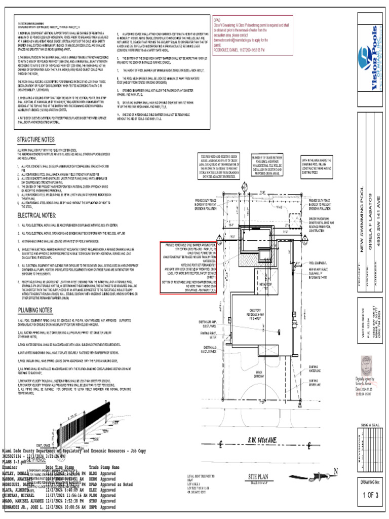 Miami Dade Building Plan Approvals | PDF