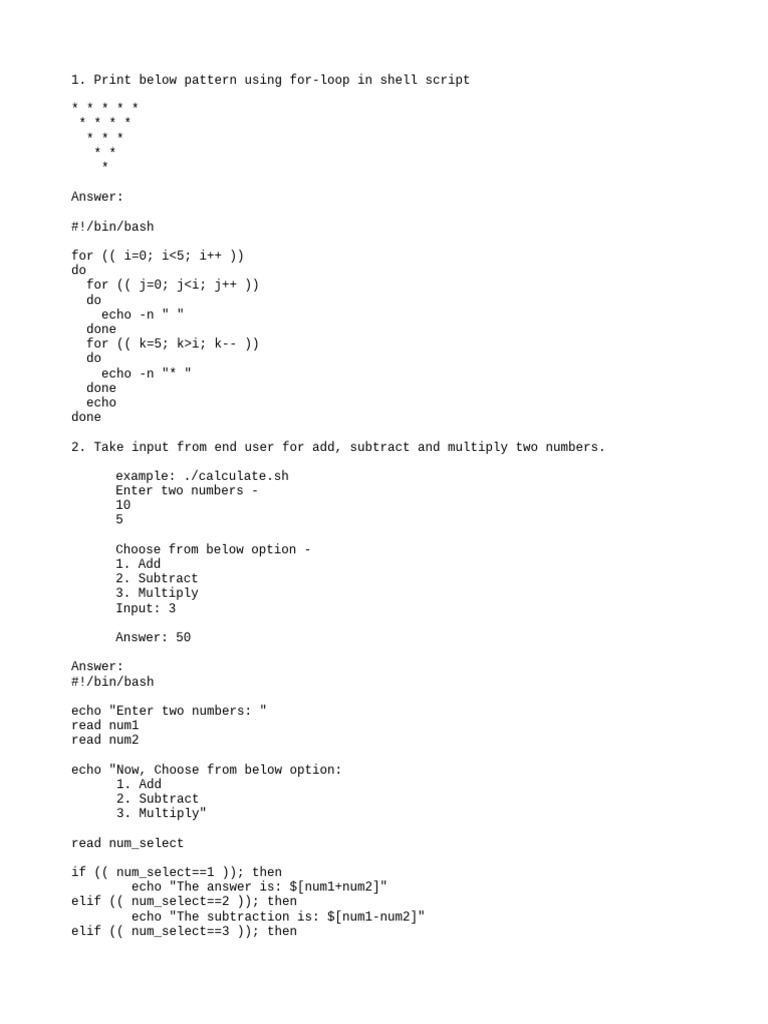 Fresher Assignment v1 Answers | PDF