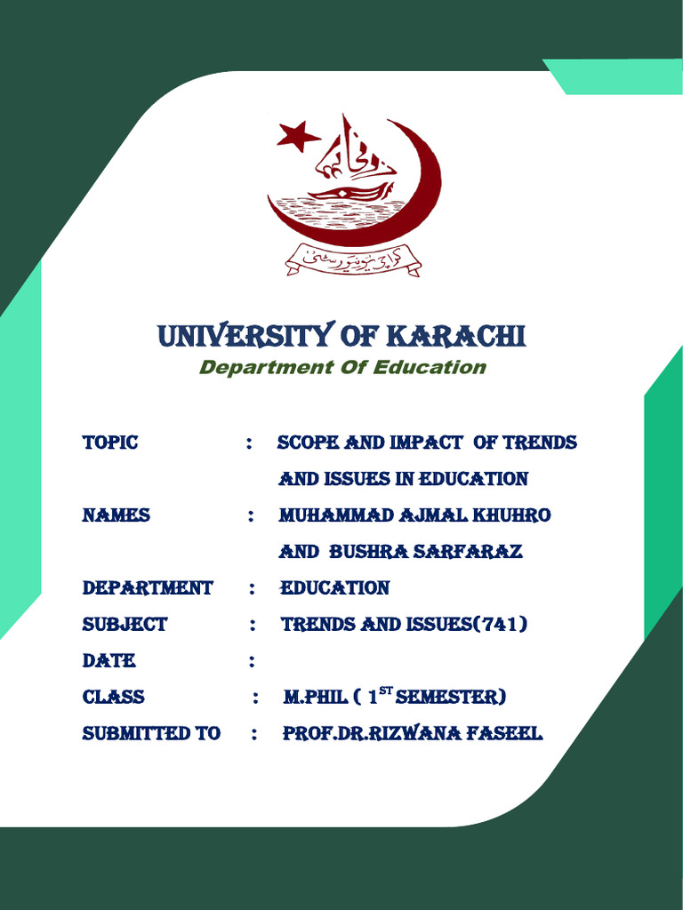 Assignment Title page | PDF