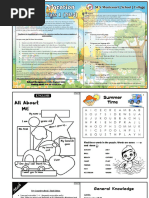 Holiday Homework UKG | PDF