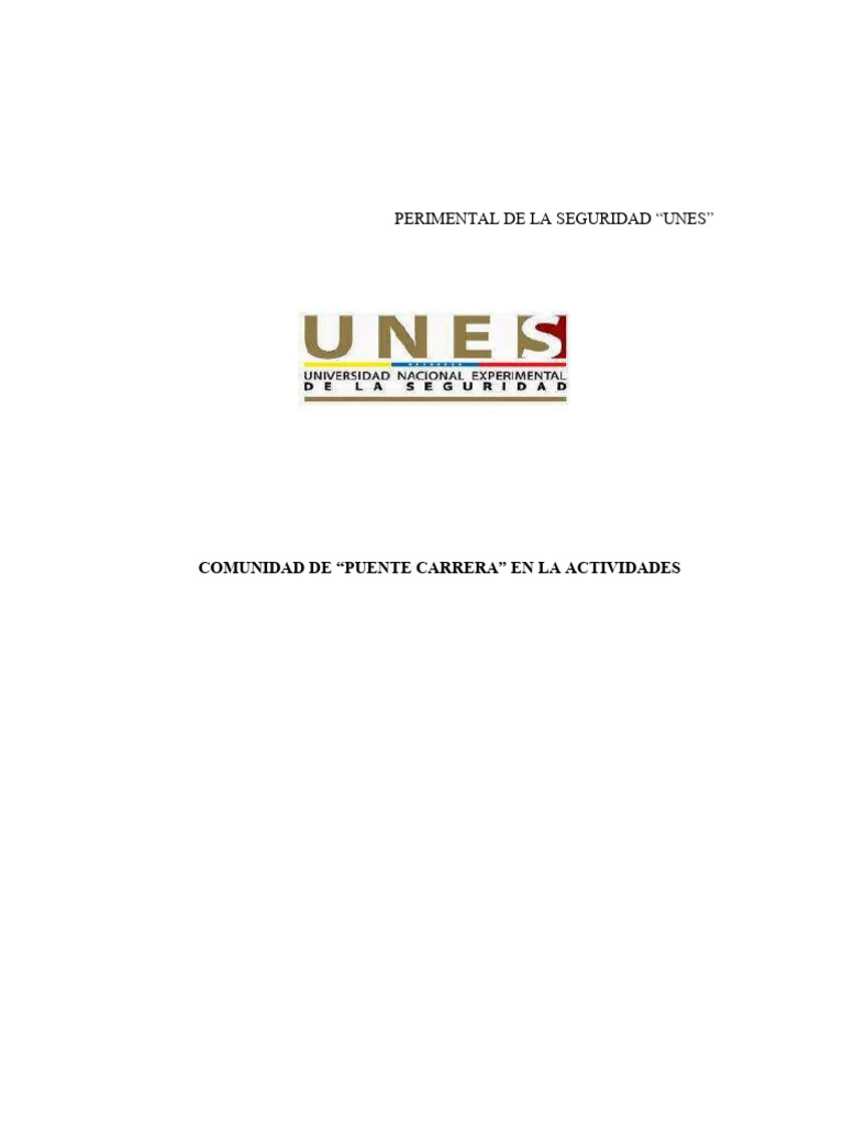 Proyecto Socio Integrador Yare | PDF | Justicia | Crimen y violencia