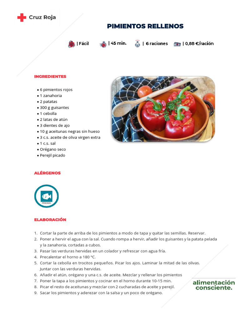 Pimientos Rellenos | PDF