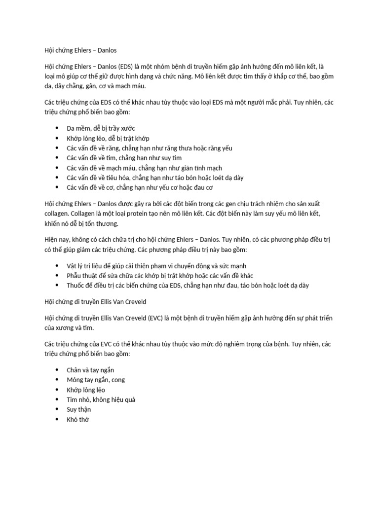 I-ch Ng-Ehlers.docx; Filename= UTF-8''Ội-chứng-Ehlers | PDF