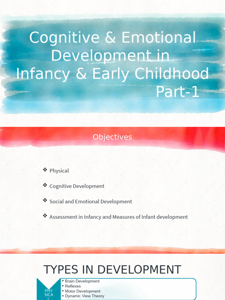 4 Cognitive Emotional Development in Infancy Early Childhood Part 1 ...