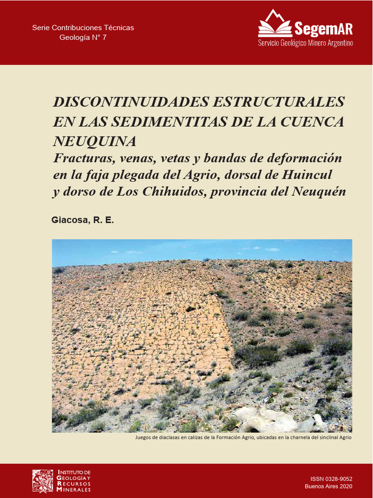 Discontinuidades Cuenca Neuquina - Giacosa | PDF | Estrato | Geología