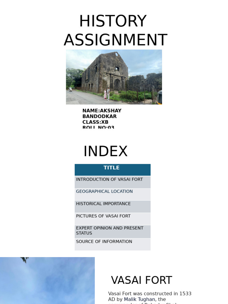History Assignment Class XB Roll No 03 | PDF