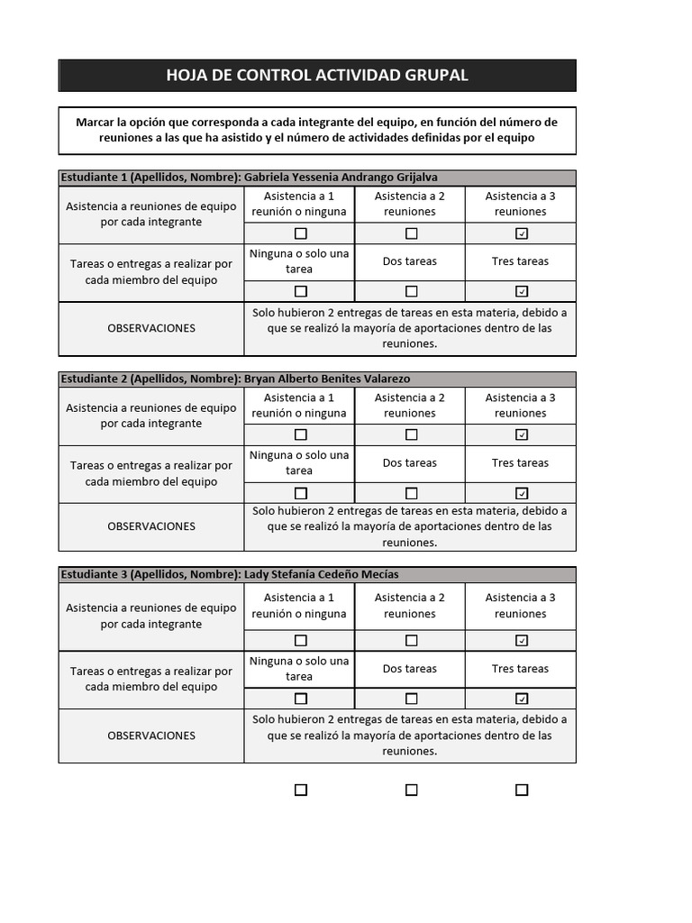 Hoja_de_control_trabajo_grupal (1) | PDF