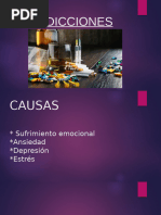 Folleto Tríptico Sobre Las Adicciones | PDF | La dependencia de sustancias | Trastorno depresivo ...