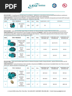 Catalogo Leo Pump 2022 | PDF | Agua | Bomba