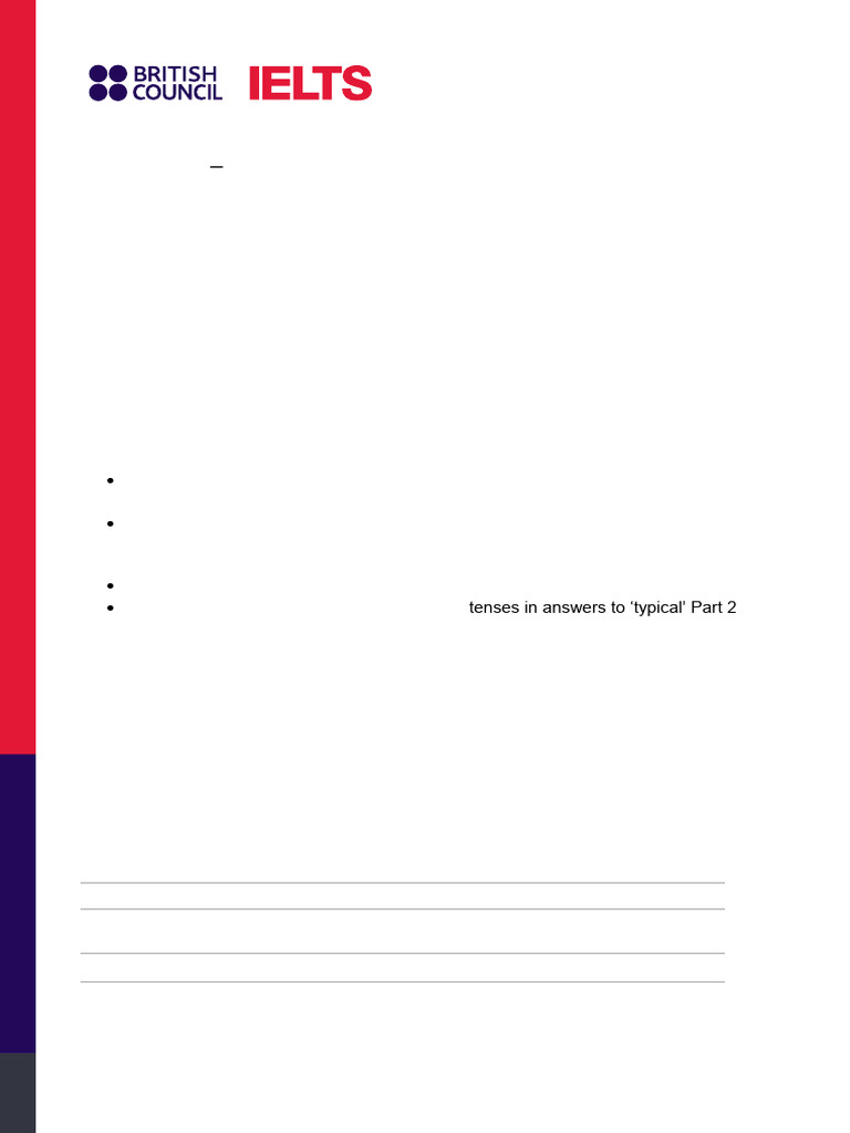IELTS Speaking Part 2: PPF Strategy Guide | PDF | International English ...