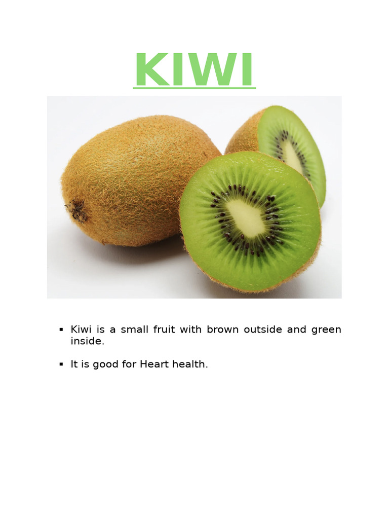 Kiwi | PDF
