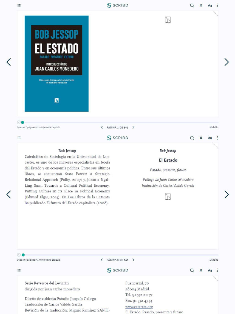 El Estado Bob Jessop | PDF