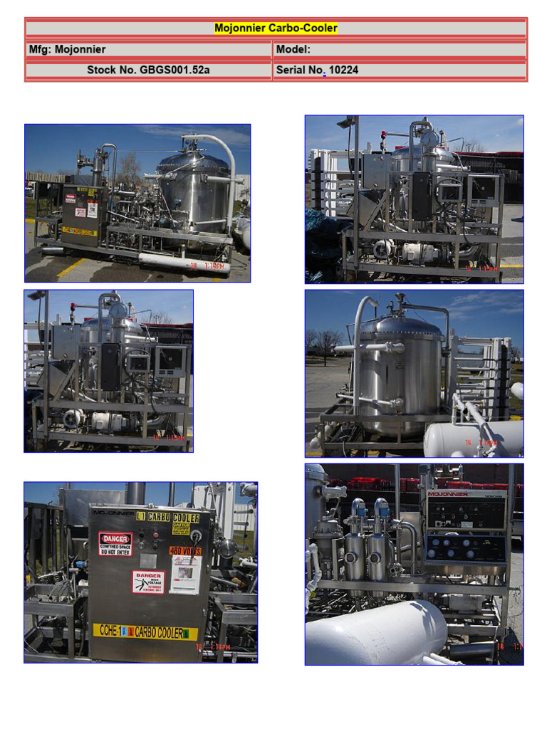 GBGS001 Mojonniercarbocooler | PDF