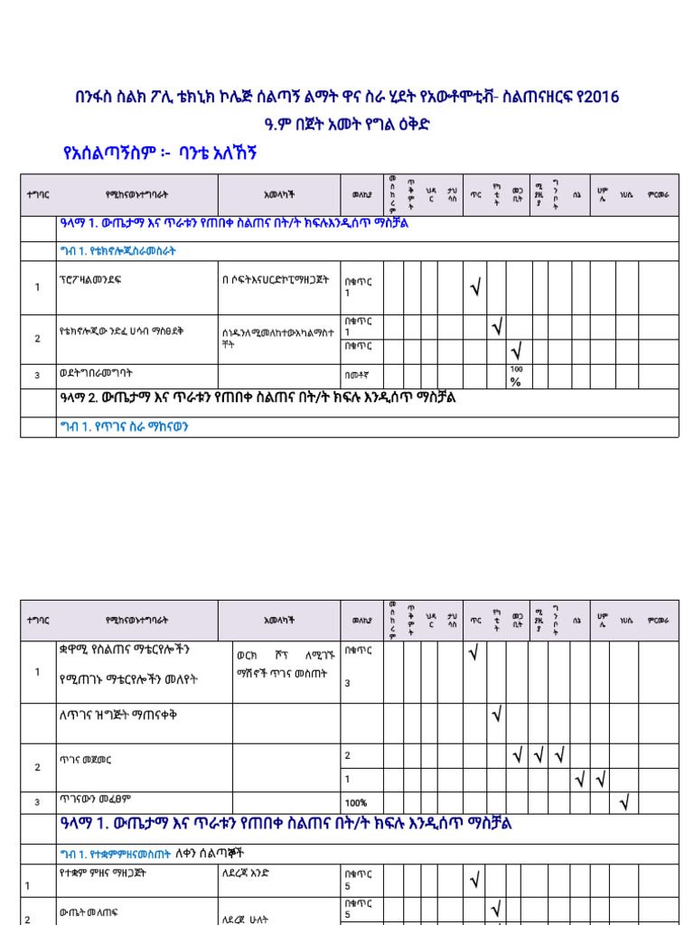 Plan and Ekid | PDF