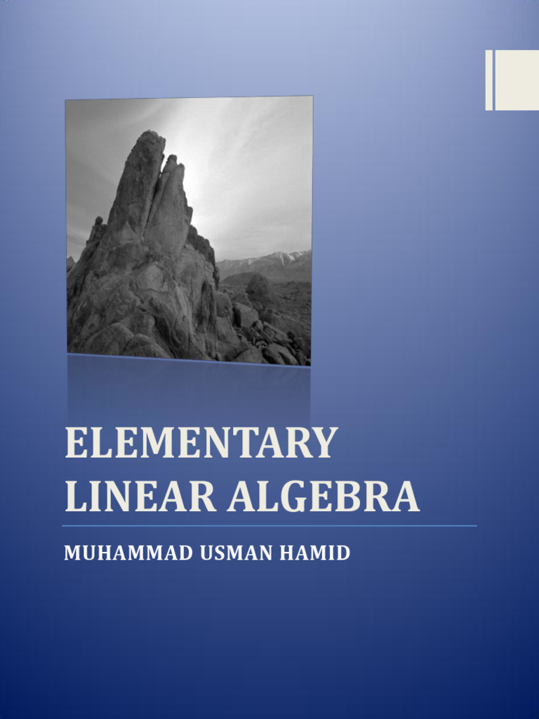 Linear Algebra | PDF | Linear Map | Linear Algebra