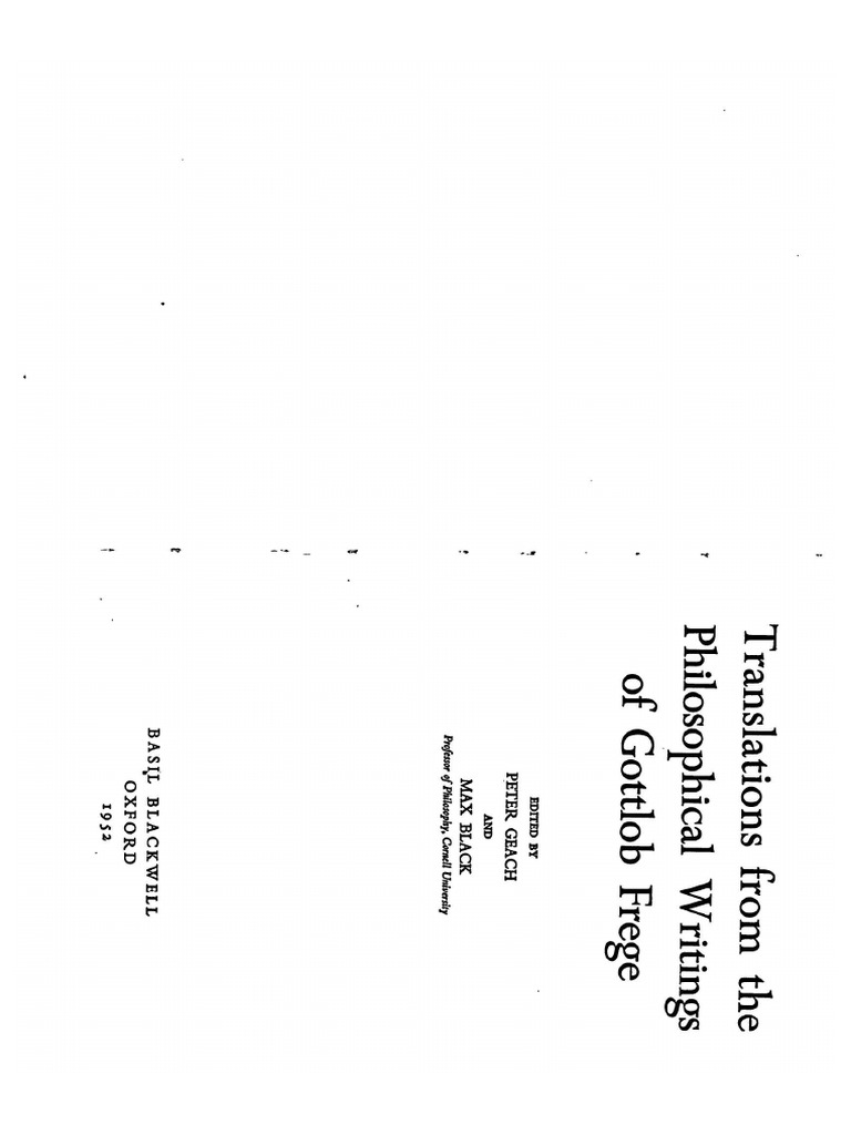 Frege - On Sense and Reference (Printable Version) | PDF