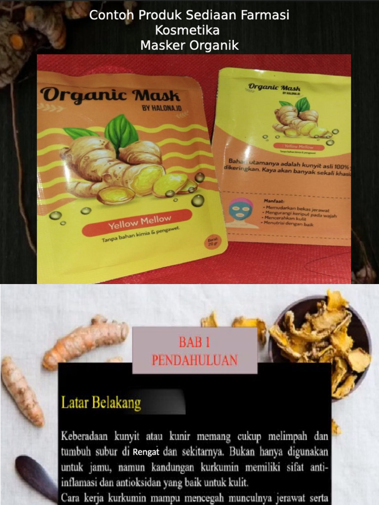 Contoh Presentasi Produk Sediaan Farmasi | PDF