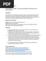 Diff-Quik Staining Protocol Guide | PDF | Staining | Microscopy
