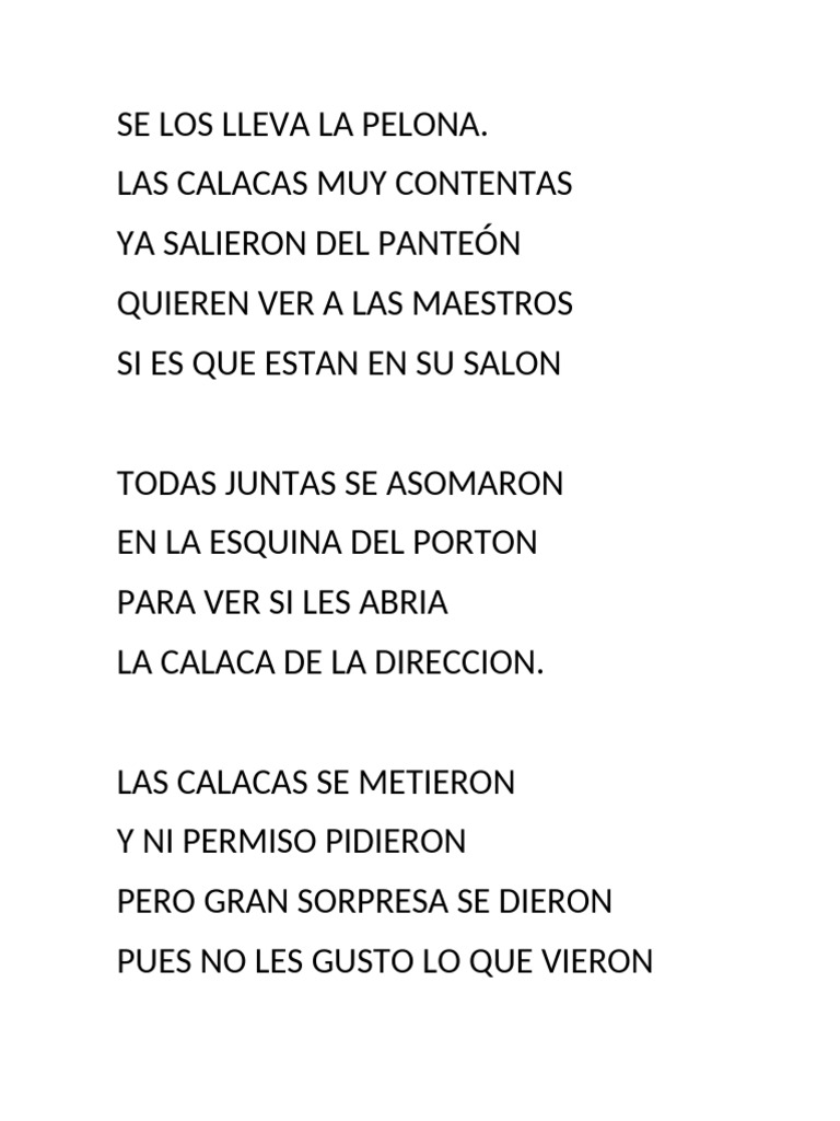 Calacas y Profes: Una Aventura en el Panteón | PDF