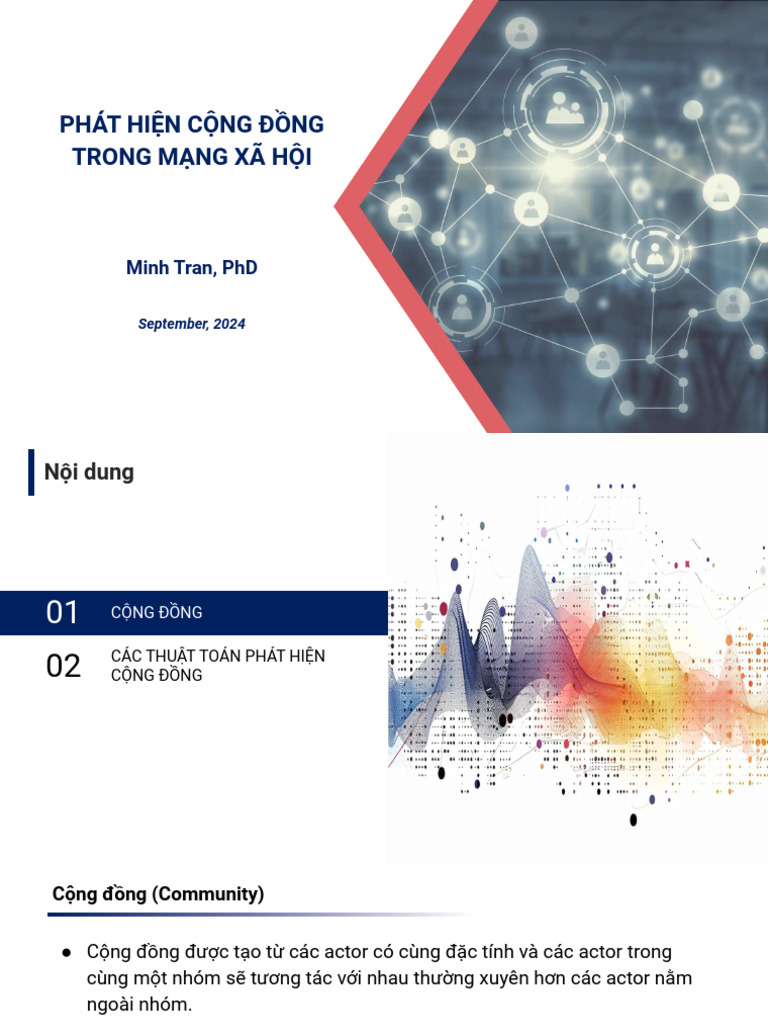 C3 - Phát Hiện Cộng Đồng Trong Mạng Xã Hội-2 | PDF