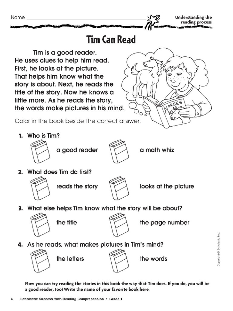 Reading Comprehension 1 | PDF
