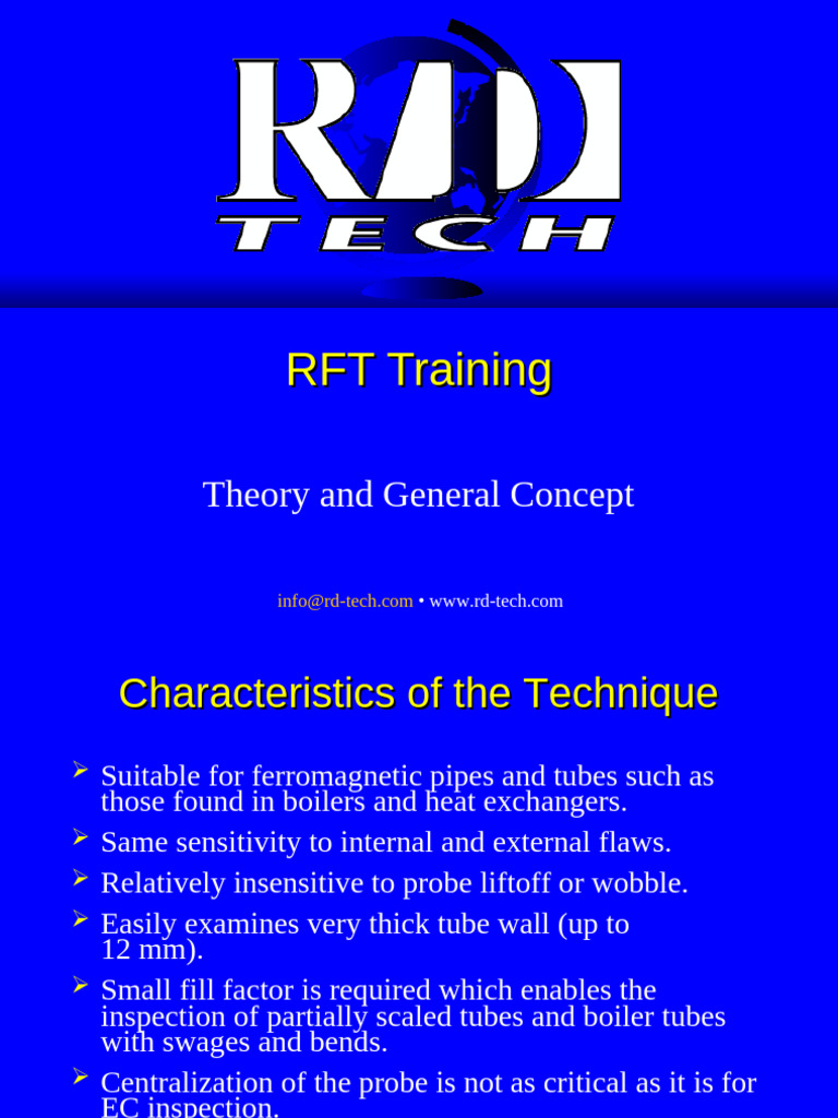 RFT Theory | PDF | Electrical Engineering | Metrology