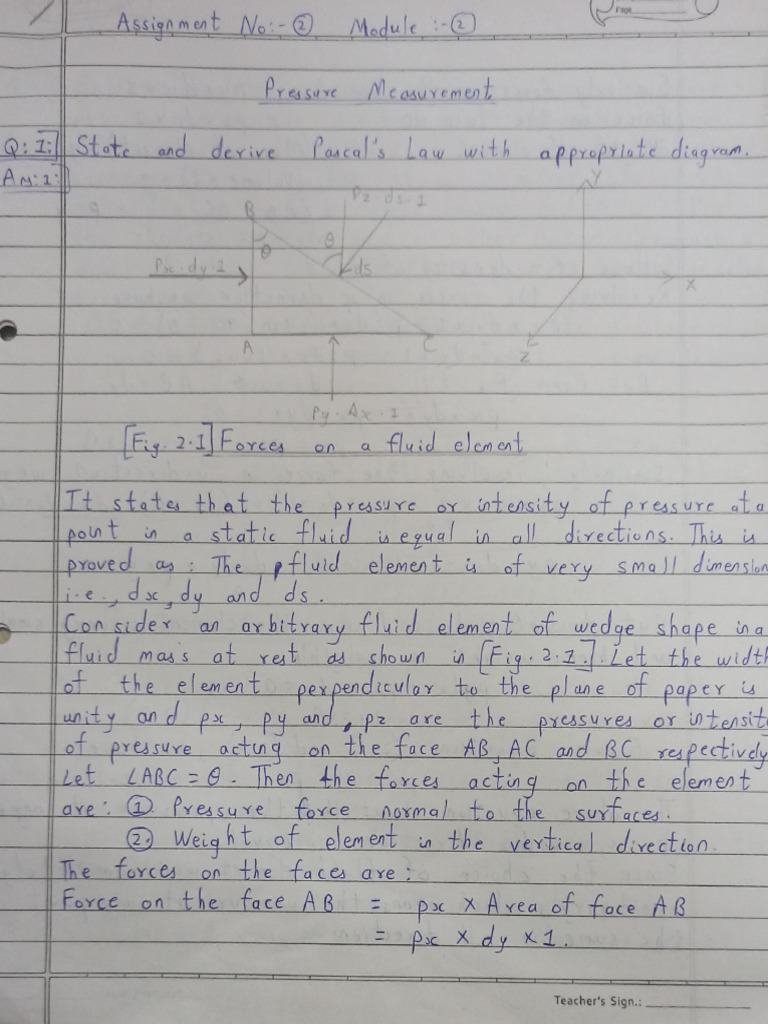 FM Assignment - 2 Hardik Tare 221126 | PDF | Mechanics | Physical Quantities