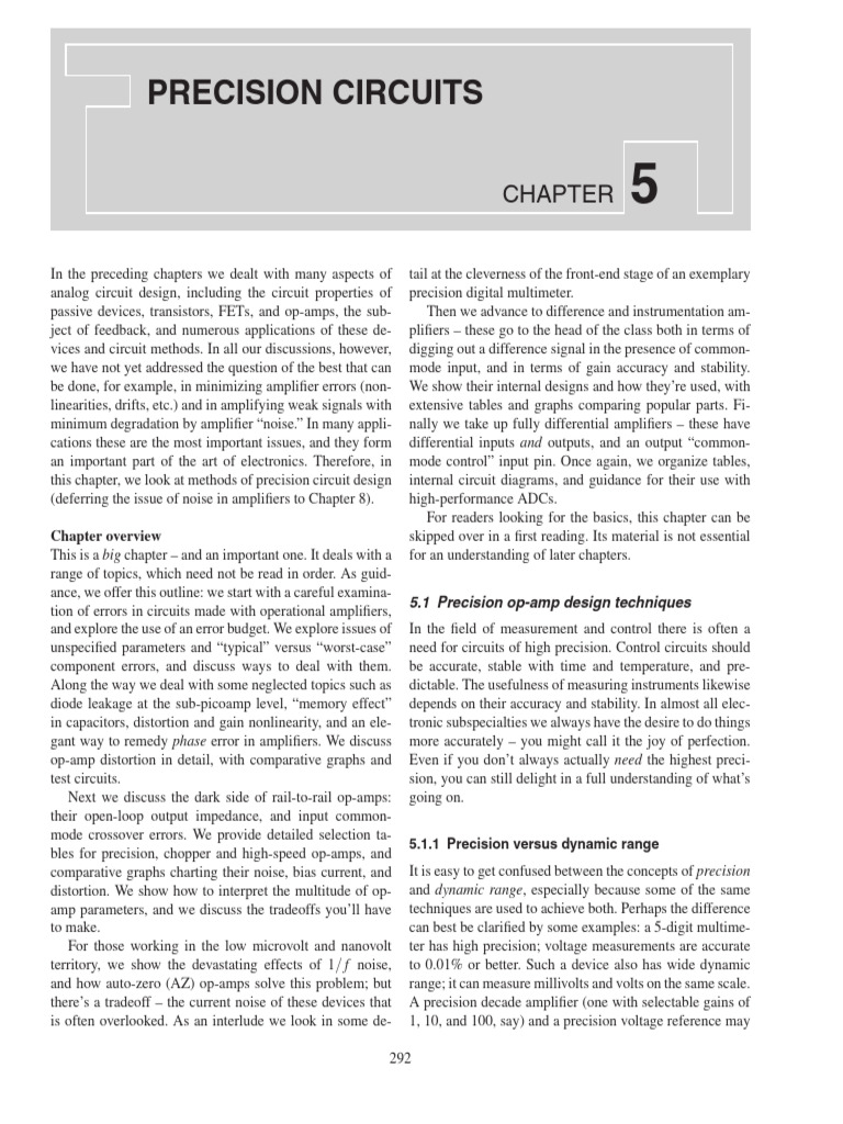 Paul Horowitz, Winfield Hill-The Art of Electronics-Cambridge University Press (2015) CAP5 | PDF ...