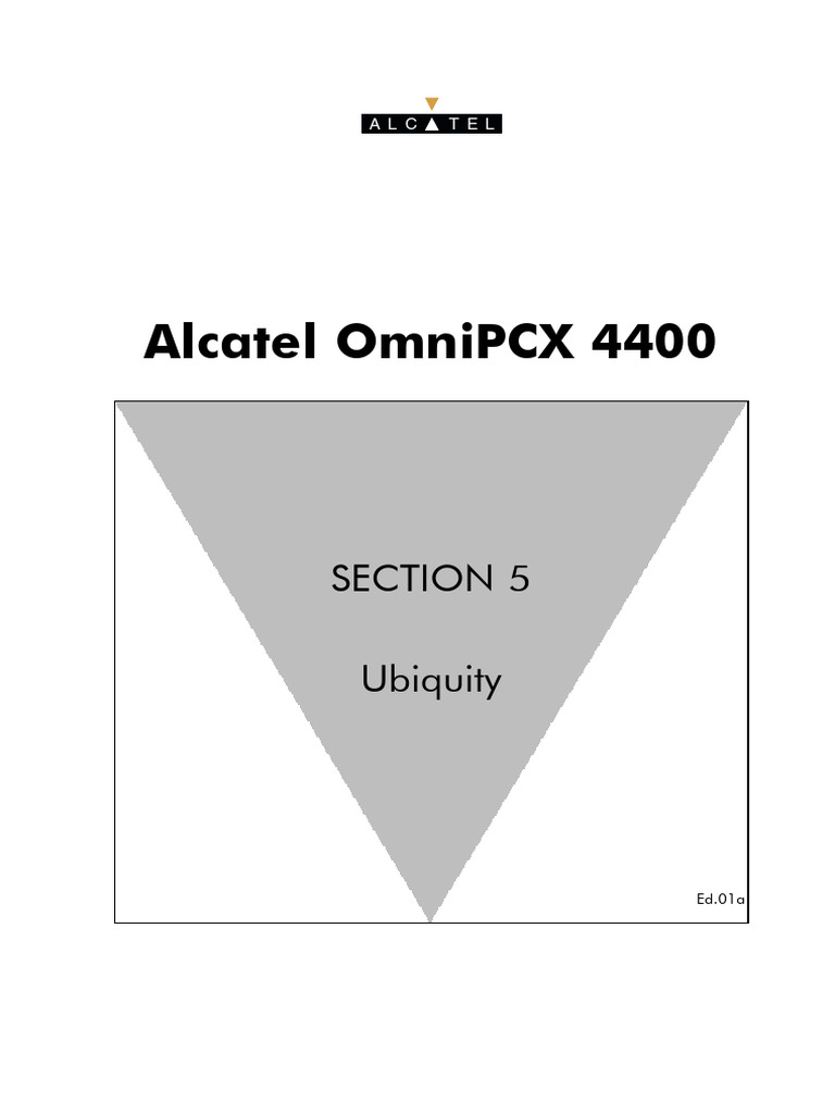 05-Ubiquity-01 | PDF | Voicemail | Telephone