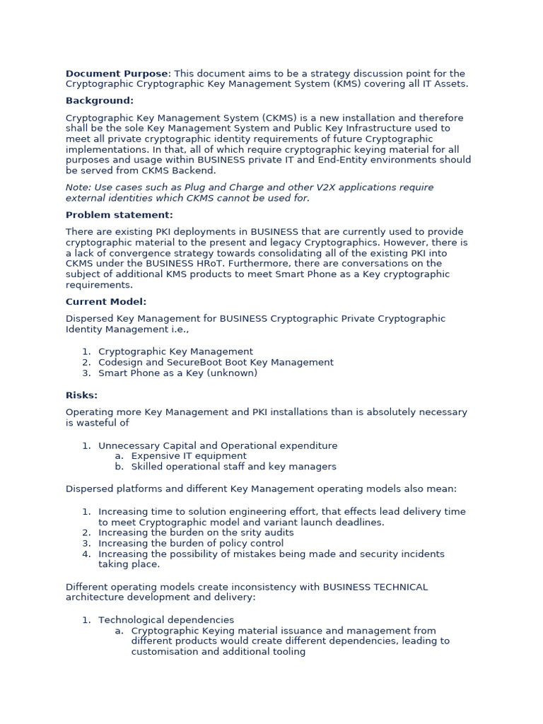 Cryptographic Key Management | PDF | Expense | Cryptography