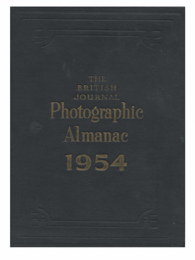 1954 BJP Almanac | PDF