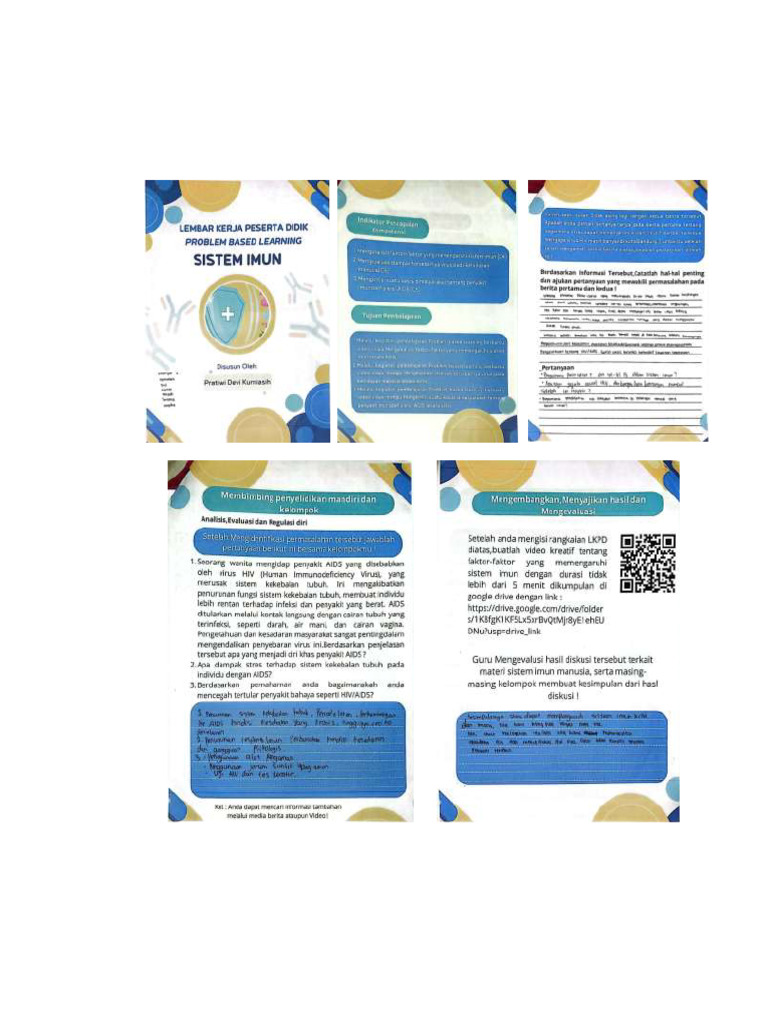 Jawaban LKPD Kelas Eksperimen 2 | PDF