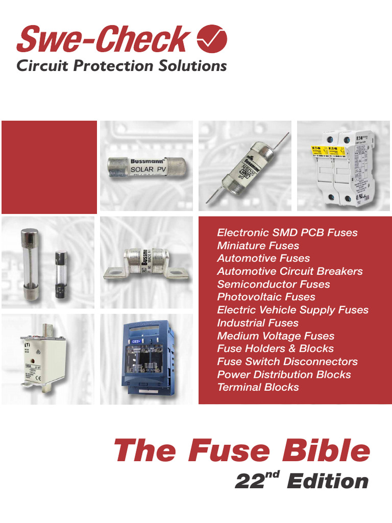 Fuse Bible Complete | PDF | Fuse (Electrical) | Electromagnetism