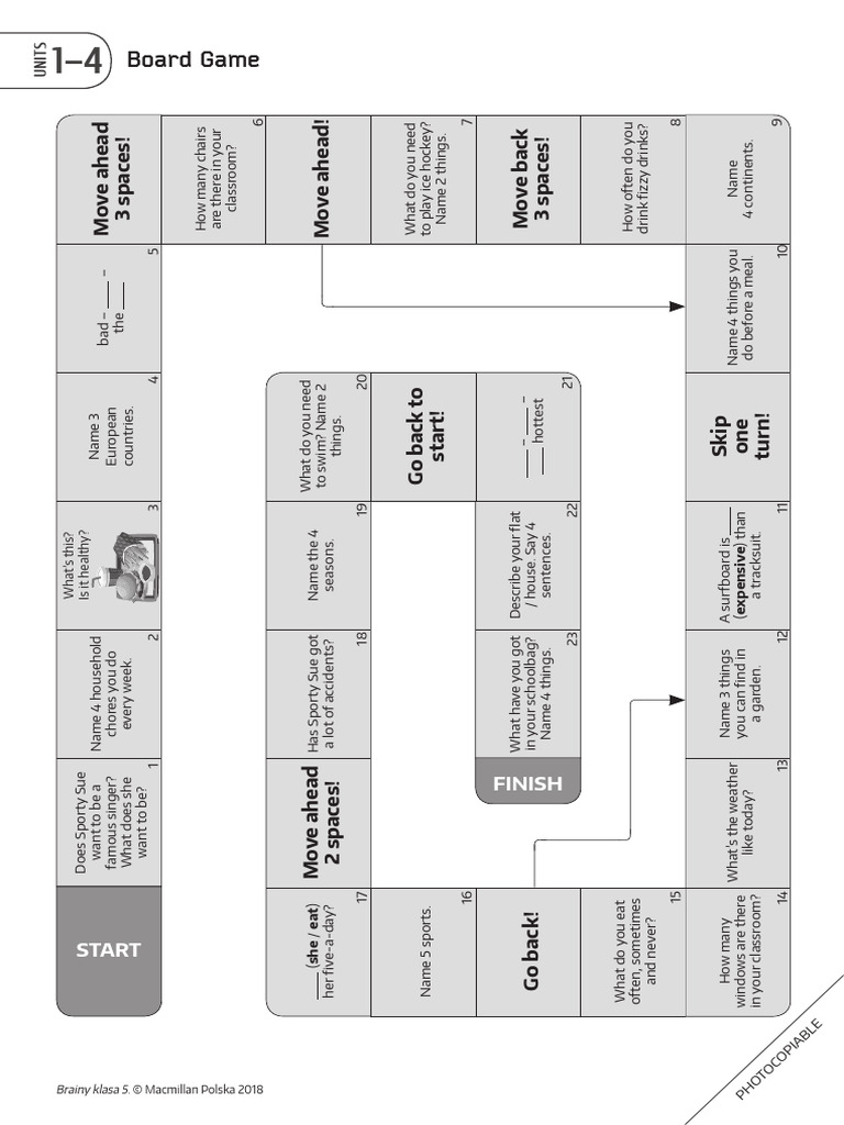 Brainy_kl_5_TRF_Board_Game_Units_1-4 | PDF